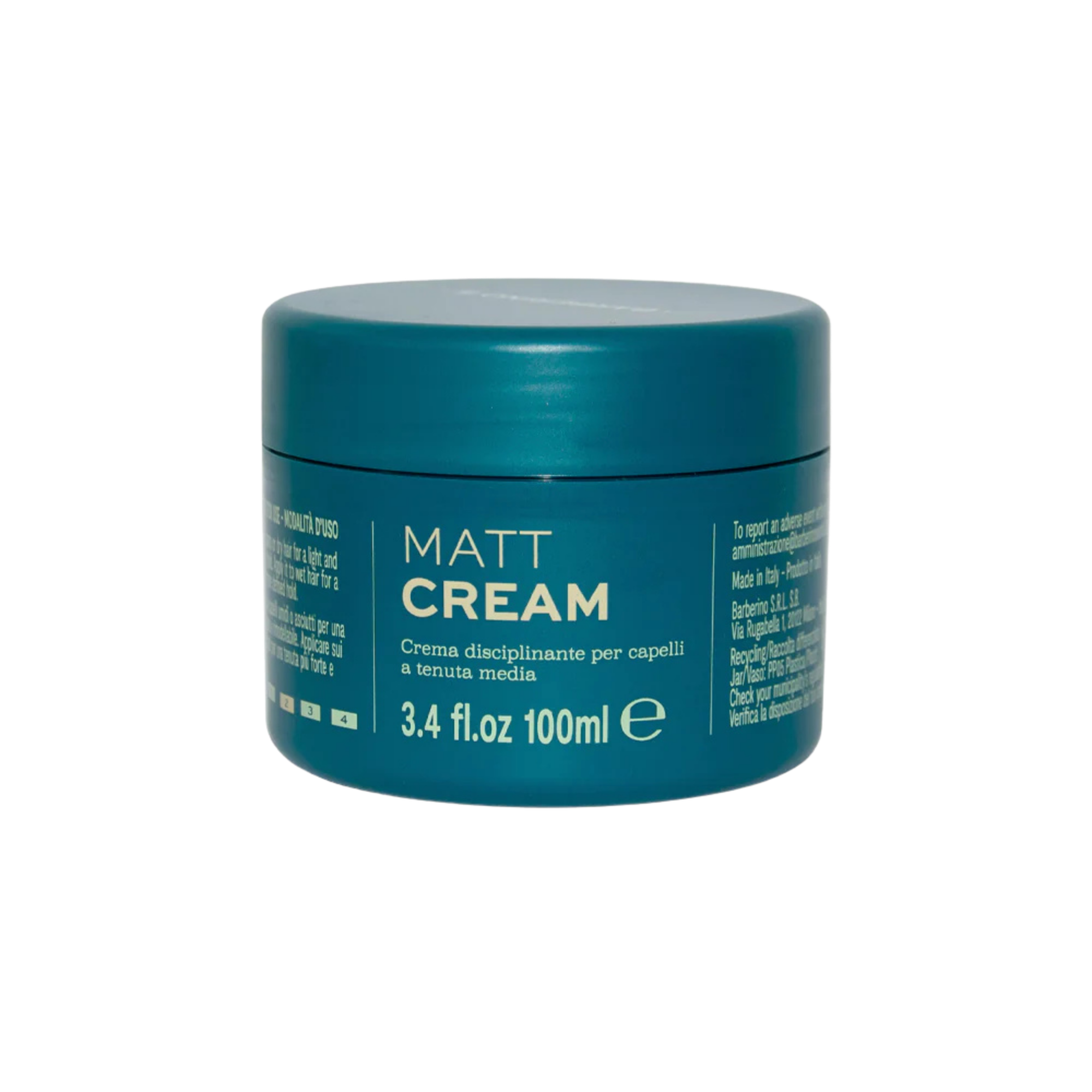 Matt Cream Hair Styling Cream for Matte Texture and Flexible Hold