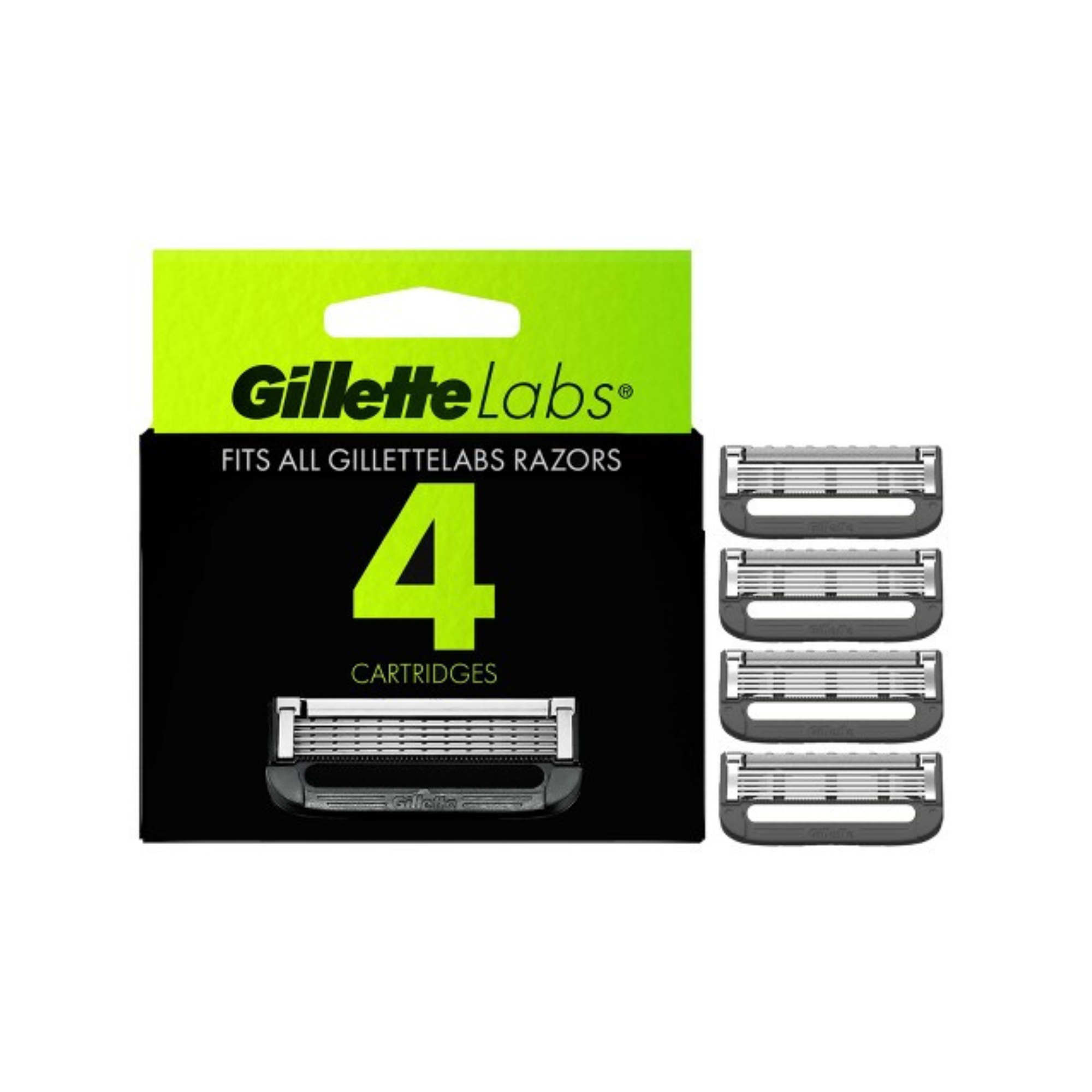 Gillette Labs Blades 4 Pack – Barberino's USA